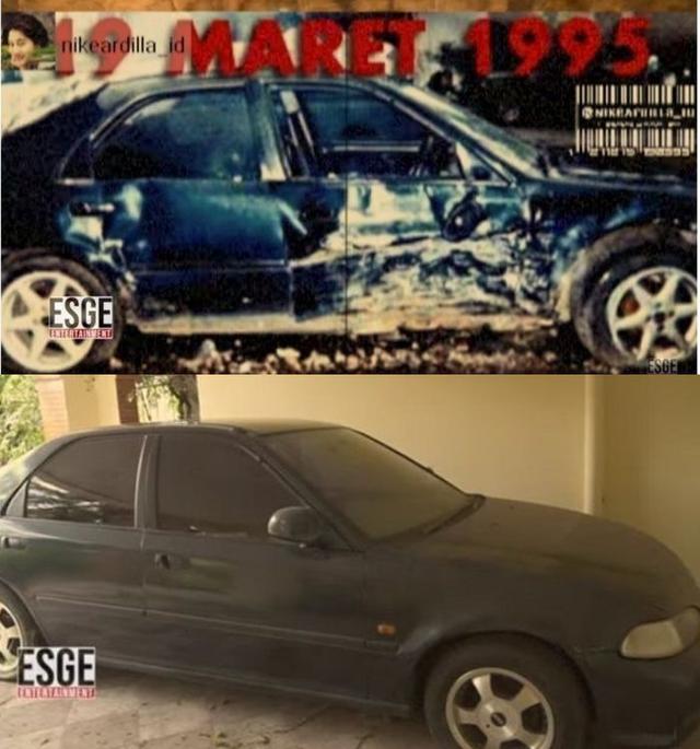 Mobil Bekas Kecelakaan Nike Ardilla Akan Dijual Jadi Mobil Rusak ...